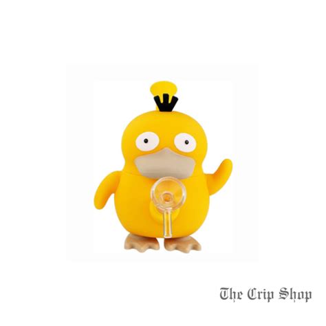 Lazy Pokemon Duck Silicone Bong 15cm The Crip Shop
