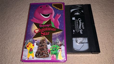Barney Christmas Star Vhs