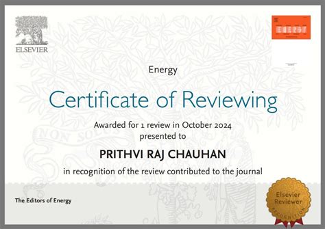 Prithvi Raj Chauhan On Linkedin Energy Articlereview Recognition Academiccommunity