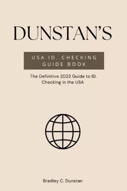Dunstans Usa Id Checking Guide Book The Definitive 2023 Guide To Id Checking I Eur 27 34