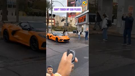 Dont Touch My Car Please 🤪😍funny Prankhumor Automobile Comedy