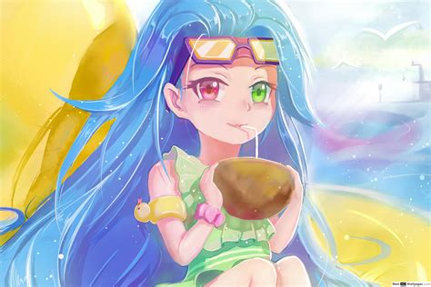 Anime Girl Pool Wallpapers Wallpaper Cave