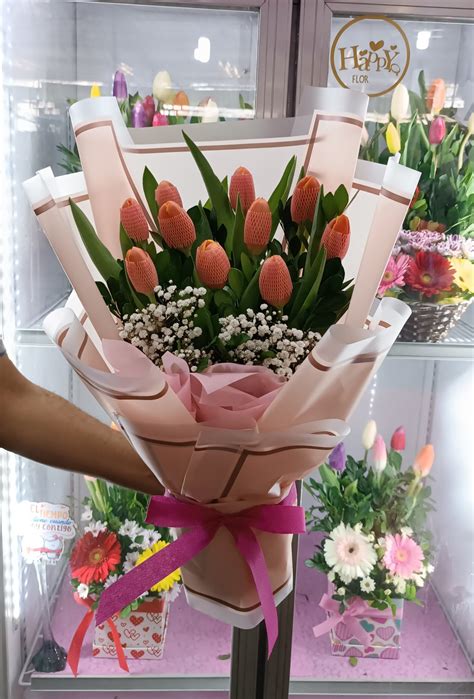 Ramo De 10 Tulipanes 🧡 Happyflor