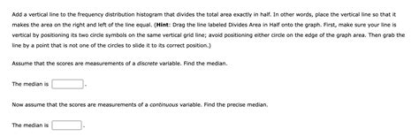 Solved Computing The Median For Discrete And Continuous Chegg