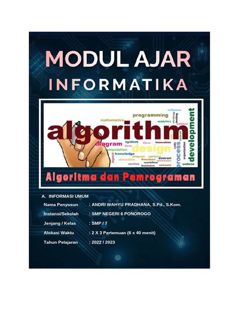 Ma Bab 7 Algoritma Dan Pemrograman Pdf