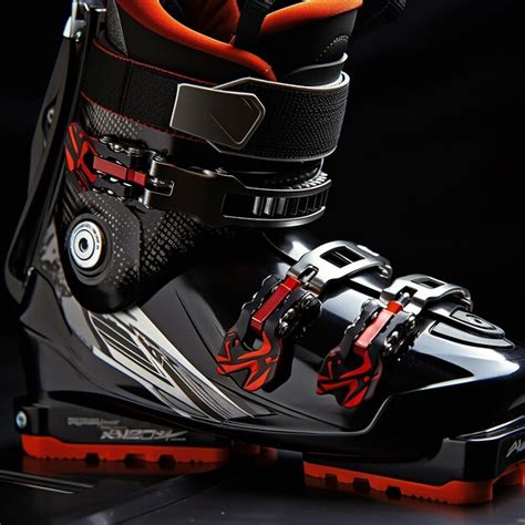 Premium Photo View Of Ski Boots