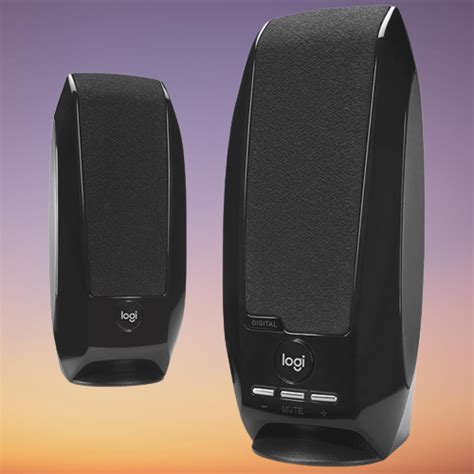 Logitech S Digital Speaker System W Rms Black