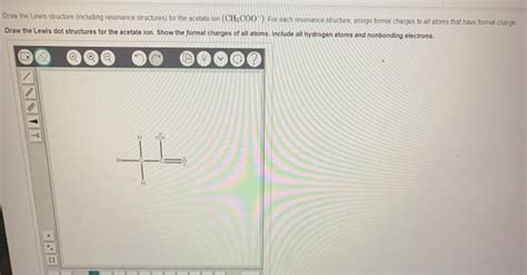 Solved Draw The Lewis Structure Including Resonance Chegg