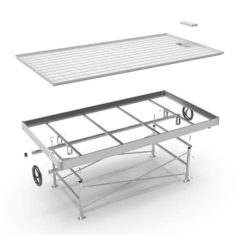 Ebb And Flow Benches For Efficient Greenhouse Cultivation
