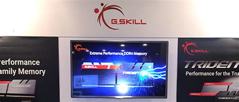 G SKILL Demos Its DDR4 4266MHz And DDR4 4133MHz Memory Kits RAM News HEXUS Net
