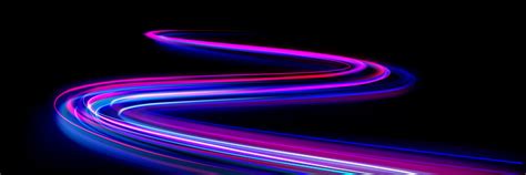 Fast Speed Light Motion Race Effect Background Vector Image