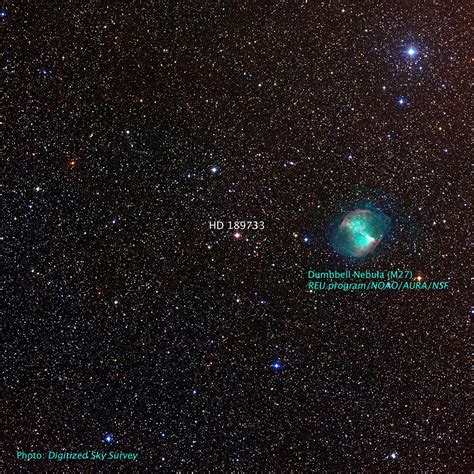 Extrasolar Planet Hd 189733b Zoom In Annotated Nasa Science