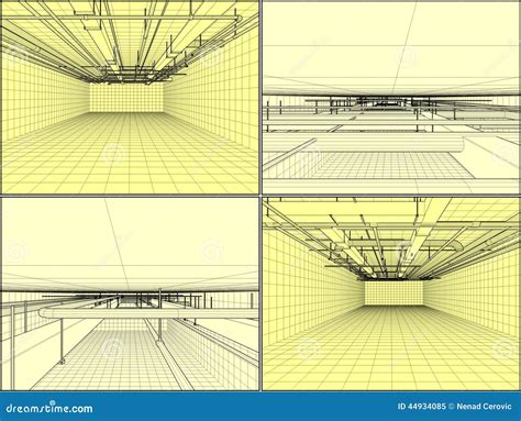 Ventilation System Concept Banner Header Vector Illustration