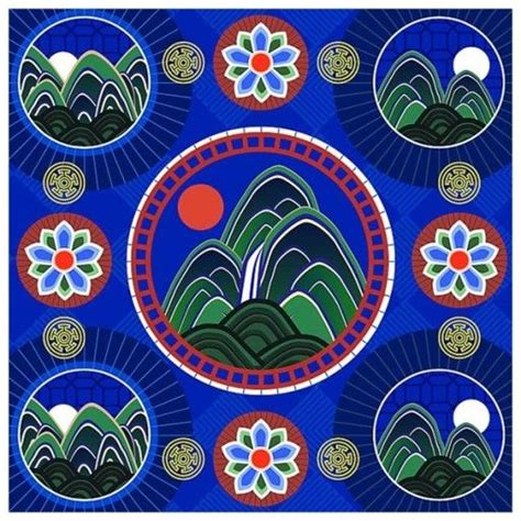 한국적인 그래픽 선보이는 채병록 디자이너 월간민화 일러스트레이션 및 포스터 한국의 미술 그래픽