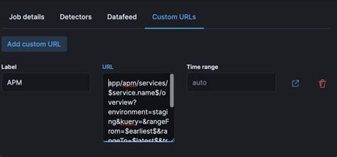 Ml Allow More Room When Editing Custom Urls · Issue 115426 · Elastickibana · Github