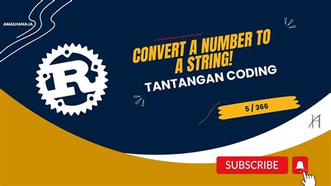 Convert A Number To A String Tantangan Coding 5366 Youtube