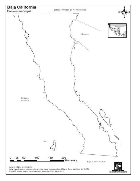 Mapa De California En Blanco Para Imprimir Mapa De Las Regiones De