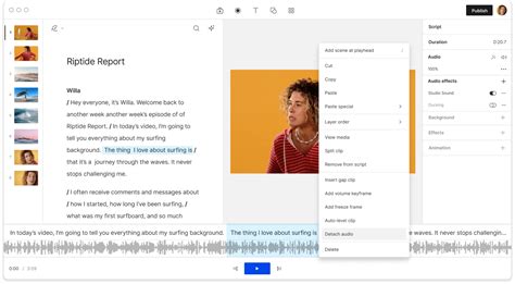 Remove Audio From Video Mute Or Replace Audio In Seconds Descript
