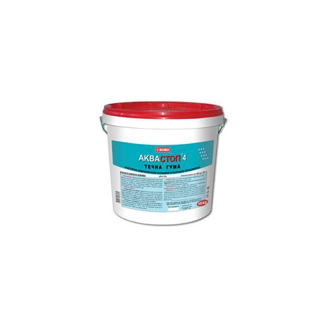 БОРО Еластична хидроизолация Аквастоп 4 5кг Masterhaus