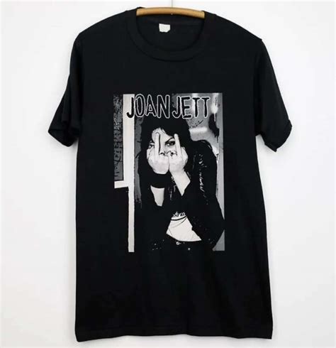 Joan Jett T Shirt Bluefink