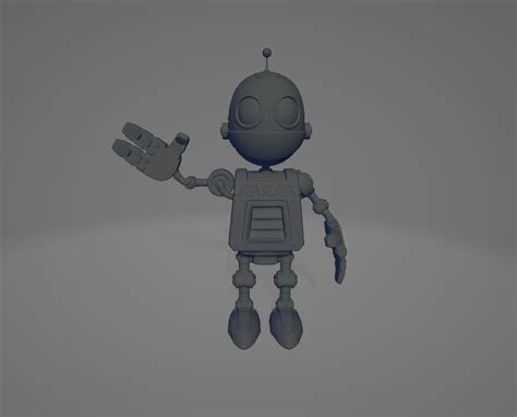 Stl File Rachet And Clank Clank 🎮・3d Printable Model To Download・cults