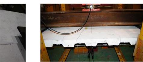 B Transverse Crack At Shear Span D Transverse Cracks At