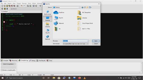 Using C To Display Hello World On Your Computer Youtube