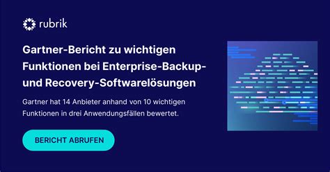 Inkrementelles Backup Rubrik