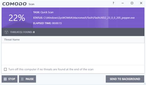 run a quick scan scan my pc virus scan virus removal internet security help