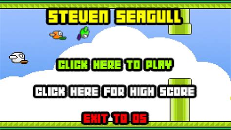 Steven Seagull By Corrosive Python Indie Games