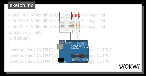 Percobaan 2 Wokwi Esp32 Stm32 Arduino Simulator