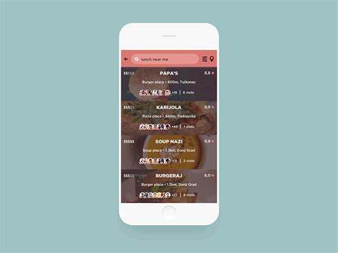 Restaruant App Designs Themes Templates And Downloadable Graphic Elements On Dribbble