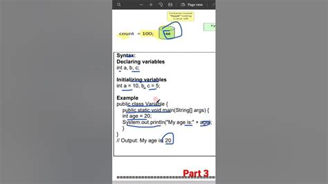 J62 Structures Of Variables Ll Part 3 Ll Java With Dsa Ll By Shubham