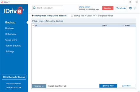 FAQs On Online Backup Via IDrive Windows Application