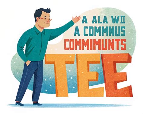 Premium Photo A Man Pointing To The Teams Commitment To Continuous Improvement