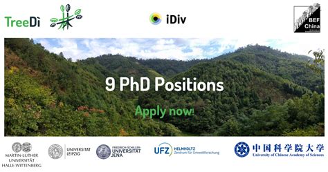 9 Phd Positions In The Field Of Forest Biodiversity Ecosystem