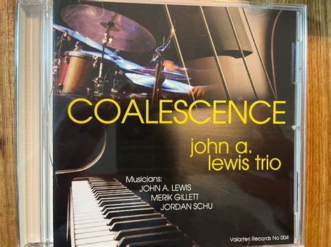 Yahoo!オークション - CD JOHN A. LEWIS TRIO / COALESCENCE