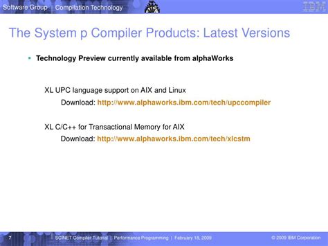 Ppt Performance Programming With Ibm Pseries Compilers And Libraries
