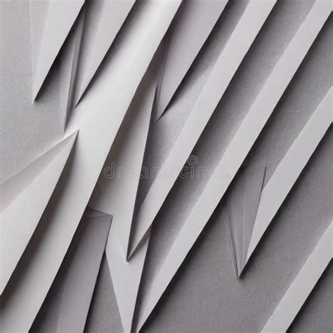 Overlapping Layers Of Abstract White Paper Design Stock Image Image Of Surface Structure