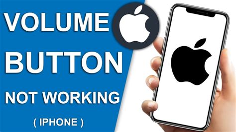how to fix iphone volume button not working easy fix youtube