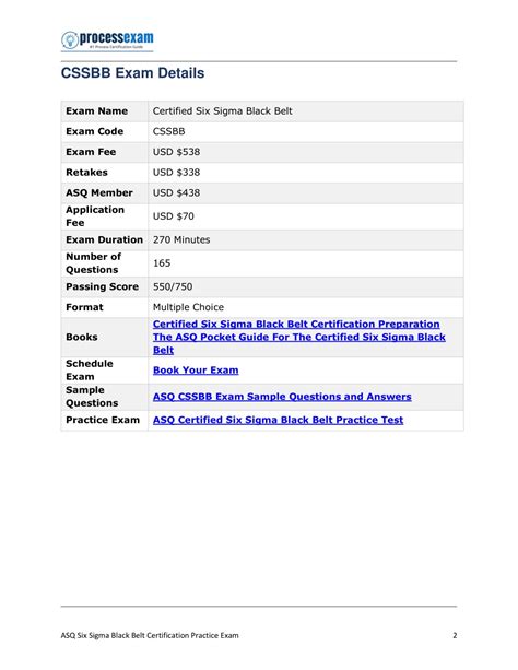 Ppt Get An Attractive Score In Asq Certified Six Sigma Black Belt Cssbb Certification