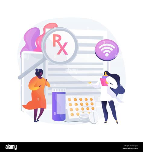 Electronic Prescribing Stock Vector Images Alamy