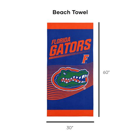 Northwest Ncaa Florida Gators 30 X 60 Beach Towel Wayfair