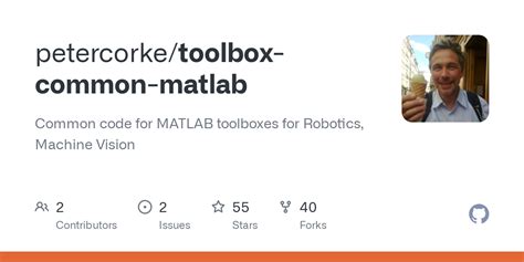 GitHub Petercorke Toolbox Common Matlab Common Code For MATLAB Toolboxes For Robotics