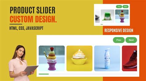 Custom Ecommerce Product Slider Html Css And Js With Responsive Html