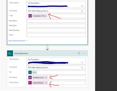 attachment to sharepoint power platform community