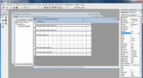 Visual Basic 60 00001 Crear Y Mostrar Un Reporte En Visual Basic