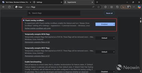 how to resolve inconsistent scrollbars in microsoft edge
