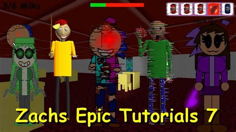 Zachs Epic Tutorials THE FINALE Baldi S Basics Random Maps Series Classes Edition Mod