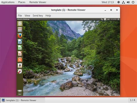 ubuntu 17 04 kvm spice client server world